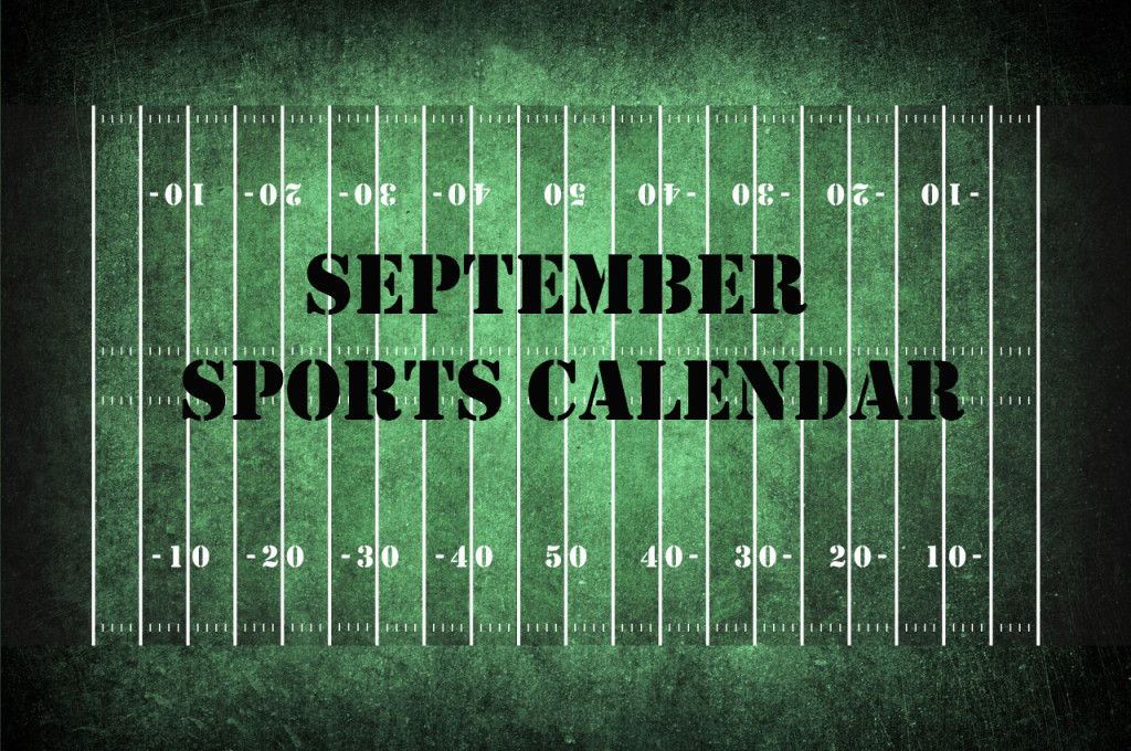 September Sports Calendar - TheSportsBrat.com™